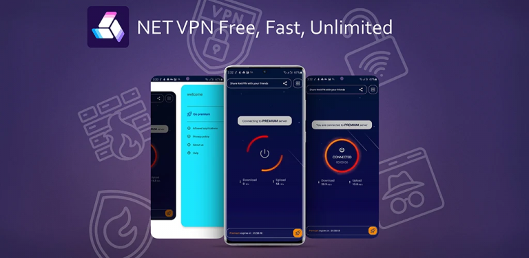 NET VPN – Free, Fast and Secure High-speed VPN that connect you